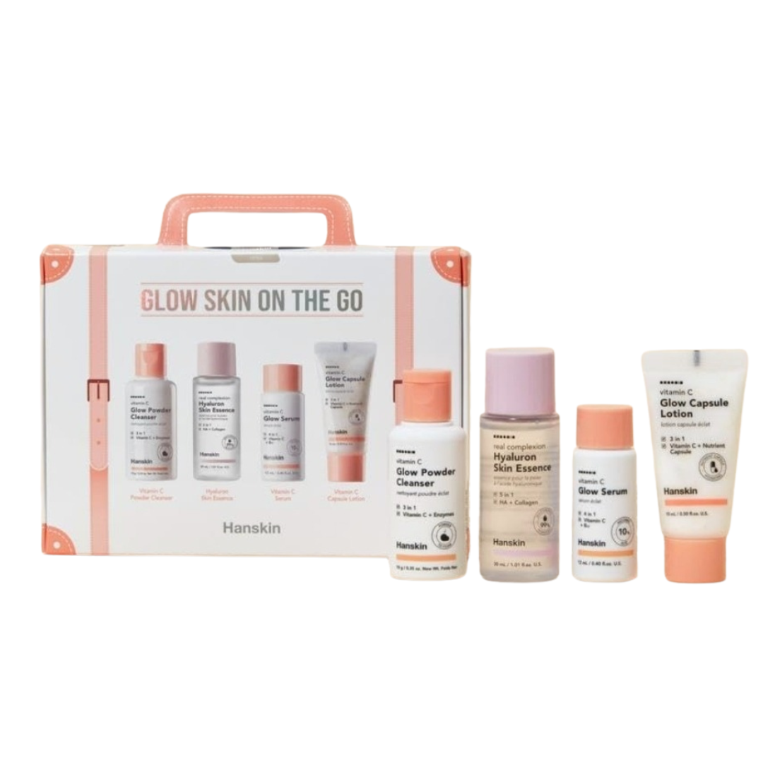 Hanskin Glow Skin On The Go Startet Set | Koreanische Kosmetik Shop ...