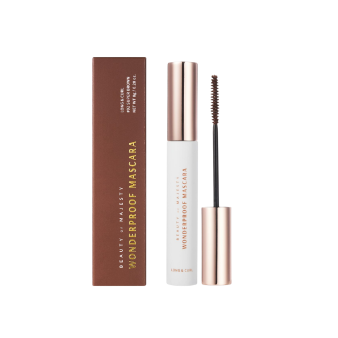 B.O.M. Wonderproof Mascara Long & Curl 01 Super Brown 10 g ...